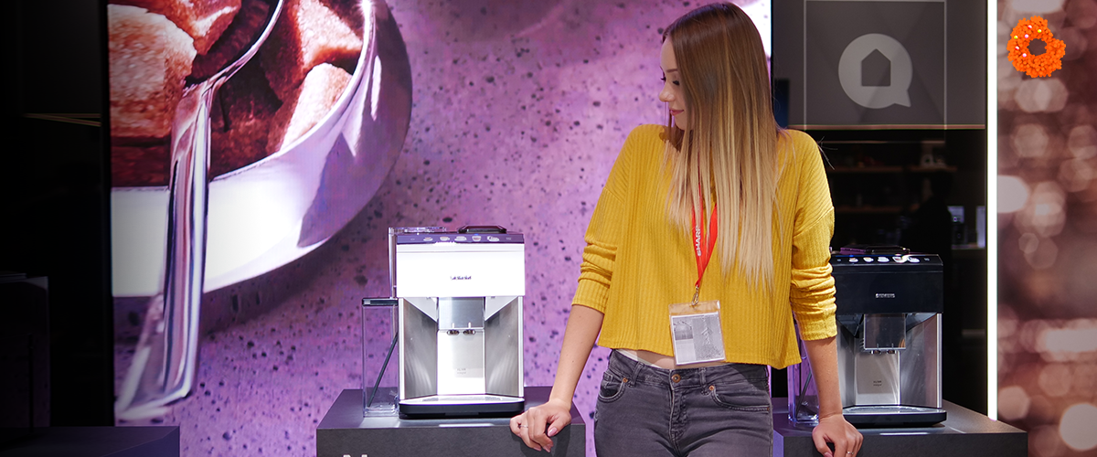 IFA 2019 SIEMENS: "умные" кофемашины для заядлых кофеманов | Блог Comfy